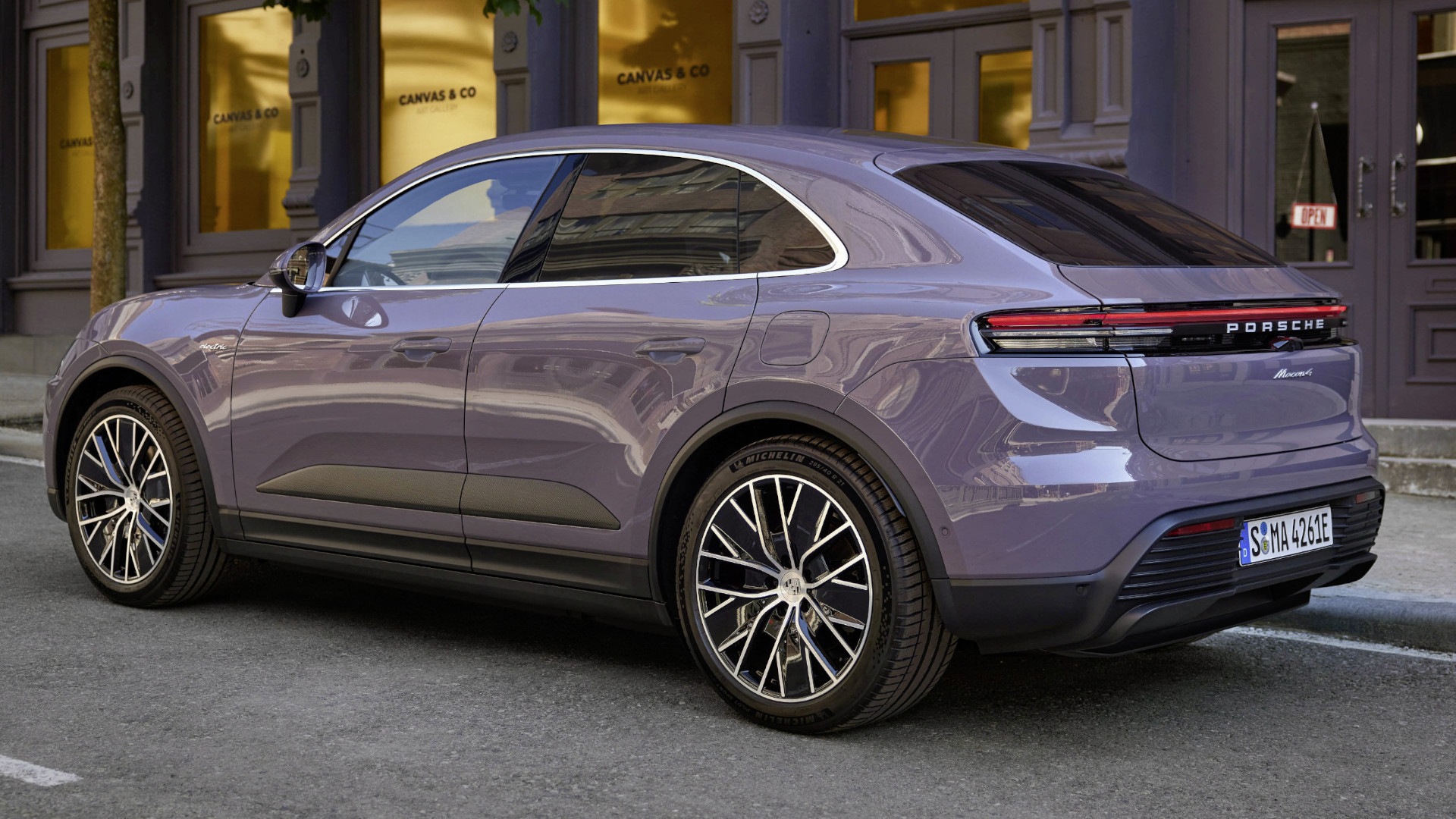 Electric porsche suv store